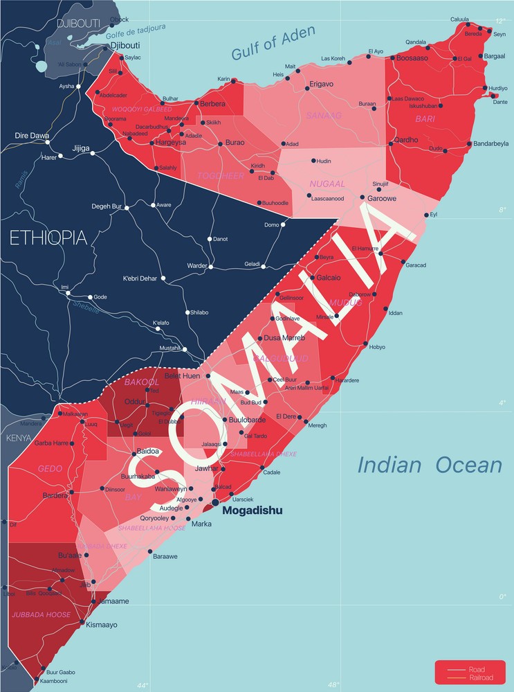 Where We Work – Somali Agriculture for Rural Development Organization